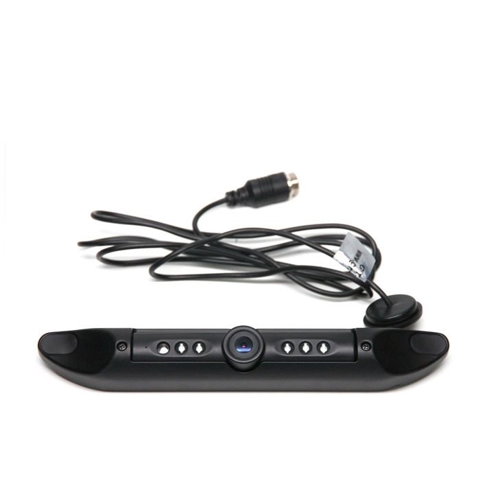 170° License Plate Backup Camera with 6 Infrared Illuminators (Adjusta