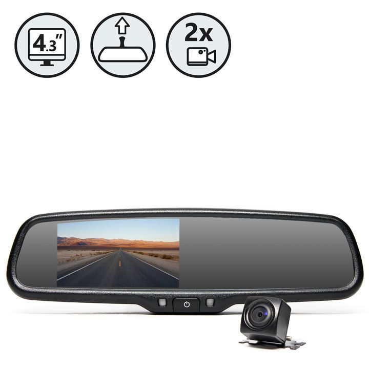 G-SERIES Backup Camera System with Built-in Hidden Dash Camera