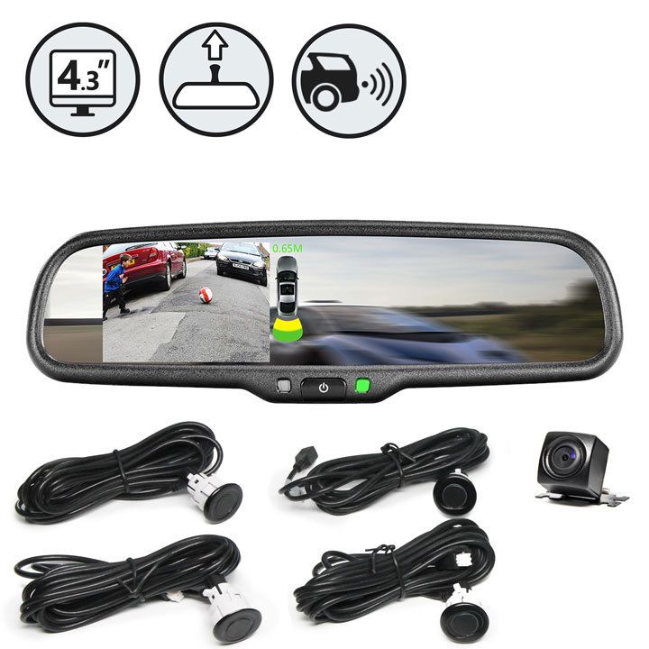 G-SERIES Backup Camera System with Backup Sensors
